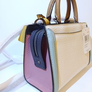 Coach | Bags | Coach Micro Zoe Crossbody In Colorblock New | Poshmark